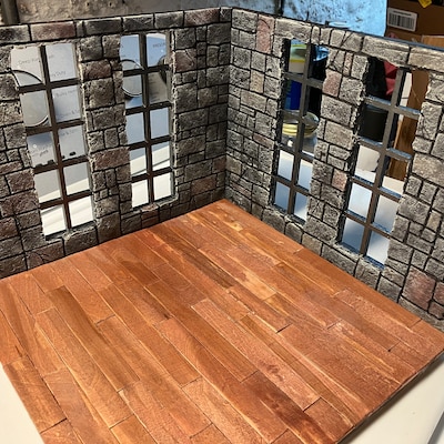 Japanese Miniature Room Backdrop Dollhouse Corner Box Doll Photography ...