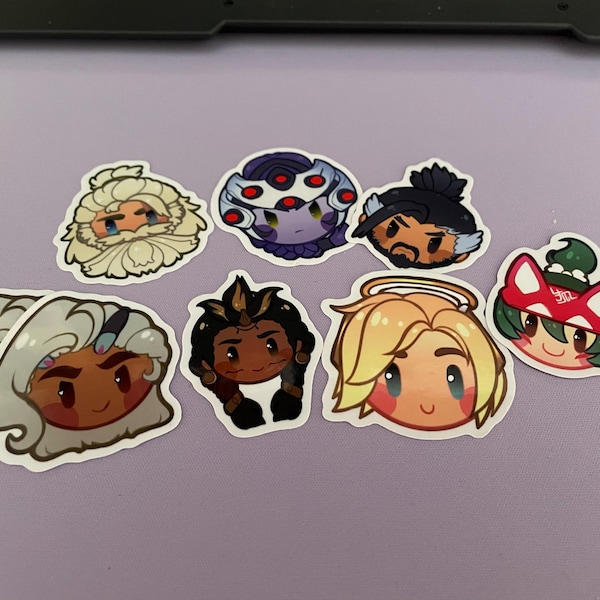Overwatch - Support Stickers - Etsy