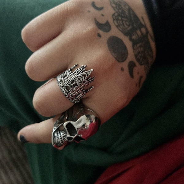 Gothic Cathedral Ring || Gothic Jewellery || Gothic || Alternative ...