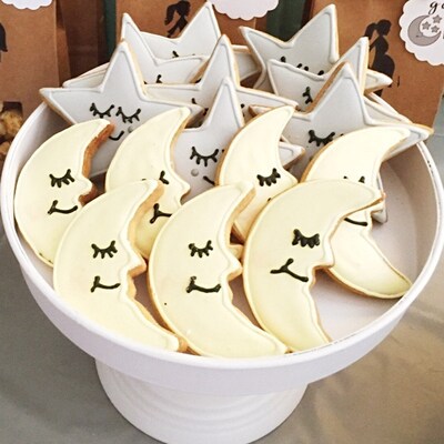 3 Inch Man in the Moon Cookie Cutter Baking Supply, Birthday Party ...