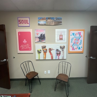 Coastal Cowgirl Western Dorm Room Gallery Wall Art Set of 3, Preppy You ...