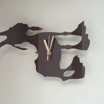 Goat Silhouette Wall Clock - Etsy