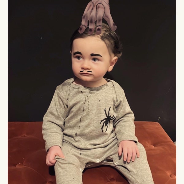 Addams Family Pubert Baby Grow ROMPER Sleep Suit Gift Outfit-newborn/0 ...