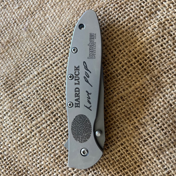 Engraved Knife, Stainless Steel Box Cutter , Box Cutter, Personalized ...