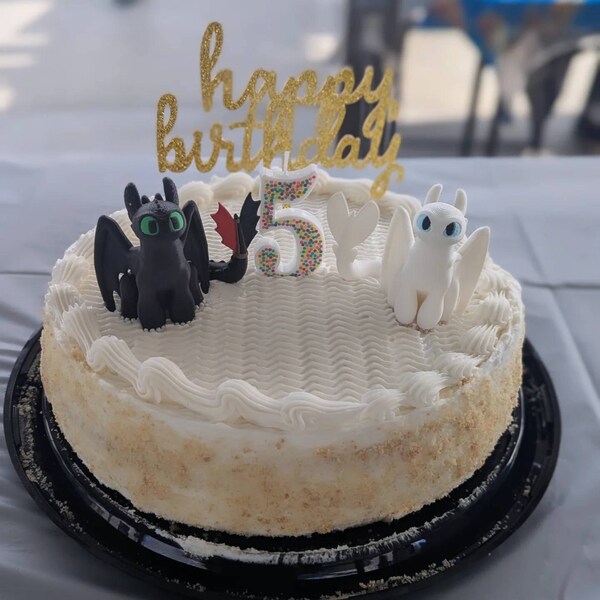 Toothless, Angel, How to Train Your Dragon, Figurine, Dragon - Etsy