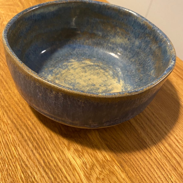 Sharing Bowl | Textured Satin Turquoise - Etsy