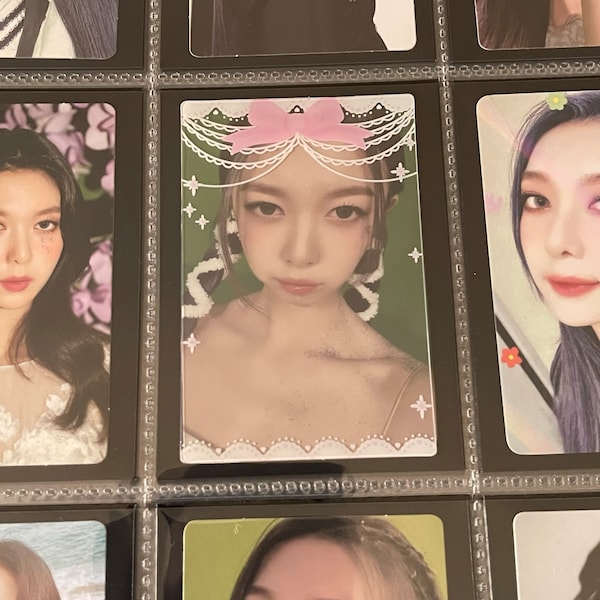 Kpop Photocard Frame Card, Lace Deco Frame, Kpop Photocard Accessories ...