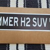 Hummer H2 Suv, GM Hummer H2 Suv Gift, Hummer H2 Suv Sign, Large SUV, 4 ...