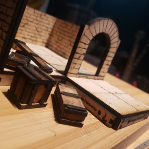 Dungeon Terrain Laser Cut Files, Wall Openings Add On, SVG, Glowforge ...