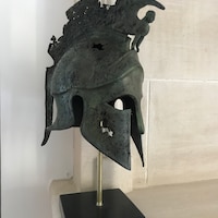 Ancient Shield Greek Warrior Hoplon With Owl Symbol of Wisdom Greek ...