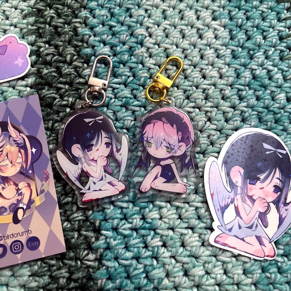 Alien Stage ALANST Maids Angel Devil Mizi Sua Luka [acrylic Keychain ...