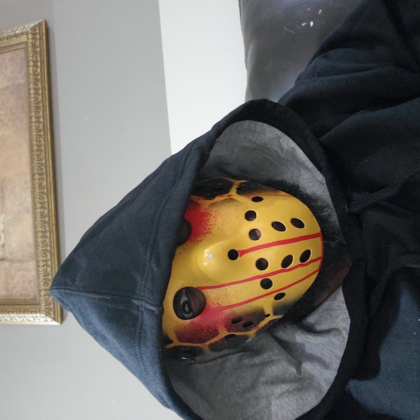 Half Mask Custom Jason Vorhees Half Mask - Etsy
