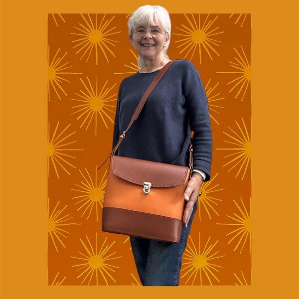 Toshiro Leather Backpack, PDF Pattern, Video Instructions, Leather ...