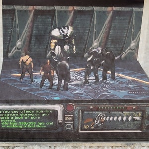 Final Fantasy VI Cube Diorama 3D Videogame Gift for Gamer | Etsy