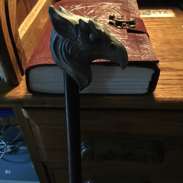 Griffin Cane, Hand Sculpted Walking Stick | Medieval Gothic Cane ...