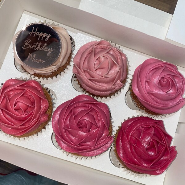 Acrylic Cake Disc, Cake Toppers, Gift Tags, 5cm Discs - Etsy