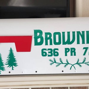 Rocking Chair Monogram Decals Set of 2 - Etsy