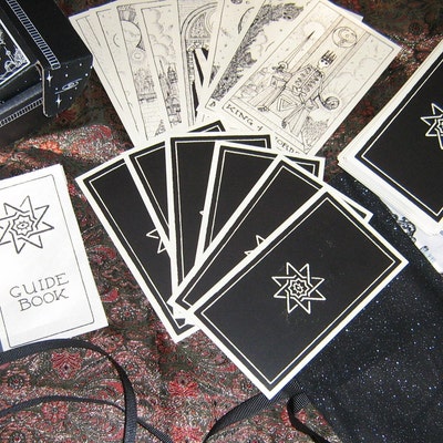 The Tarot Obscura Complete Tarot Deck With 78 Cards, Guidebook, and Box ...