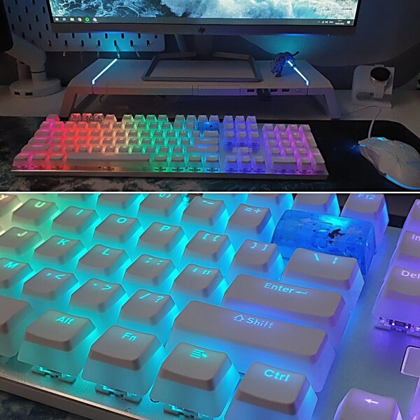 PBT Pudding Keycaps Build Your Own Keycaps DIY Keycaps Set ANSI Layout ...