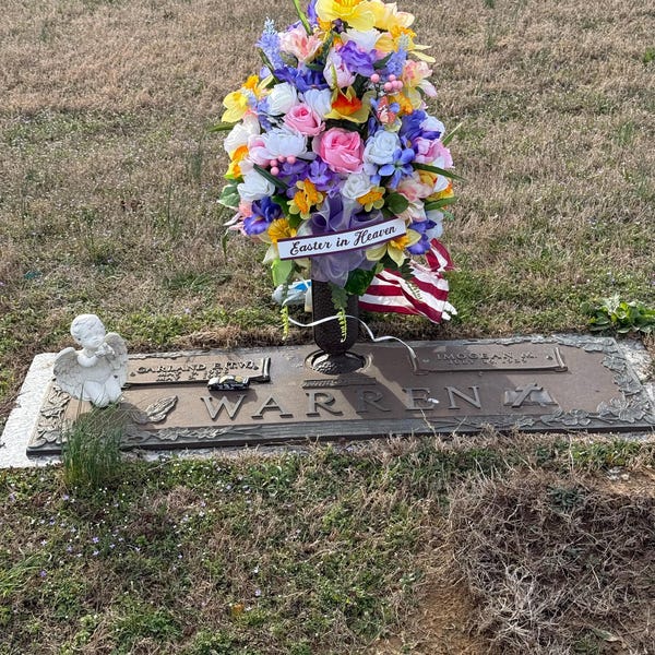 Cemetery Cross - Cemetary Cross - Flowers for Grave - Gravesite Decor ...