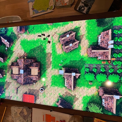 The Dungeon Display A Portable RPG Gaming Board 4K UHD 43 TV Included ...