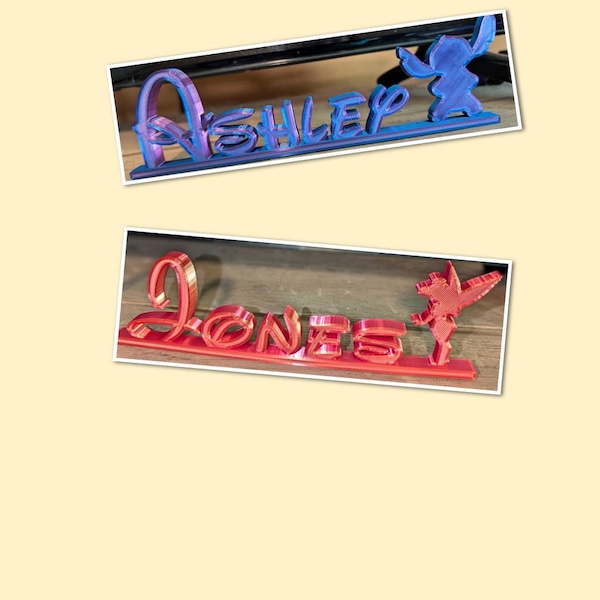 Customizable ASL Name Plate; Desk Name Plate; American Sign Language ...