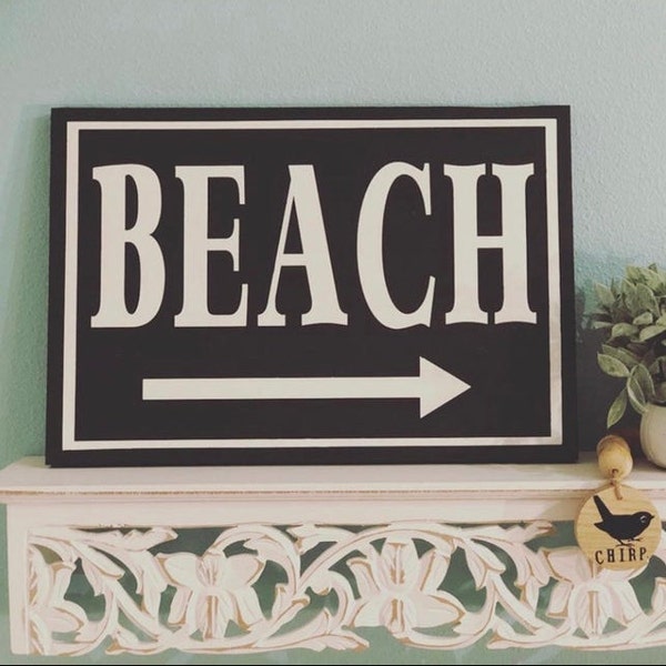 Beach House Welcome Sign | Beach Shack Sign | Gift for Beach Lover ...