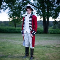 Mens Navy Blue Colonial Military Uniform Jacketmens Hussar - Etsy Canada