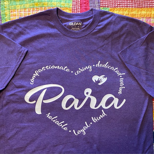 Paraprofessional Svg, Para Svg, Paraprofessional Heart Shape Svg ...