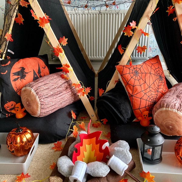 The 'happy Camper' Felt/plush Campfire Set for Kids. 17 Piece Set With ...