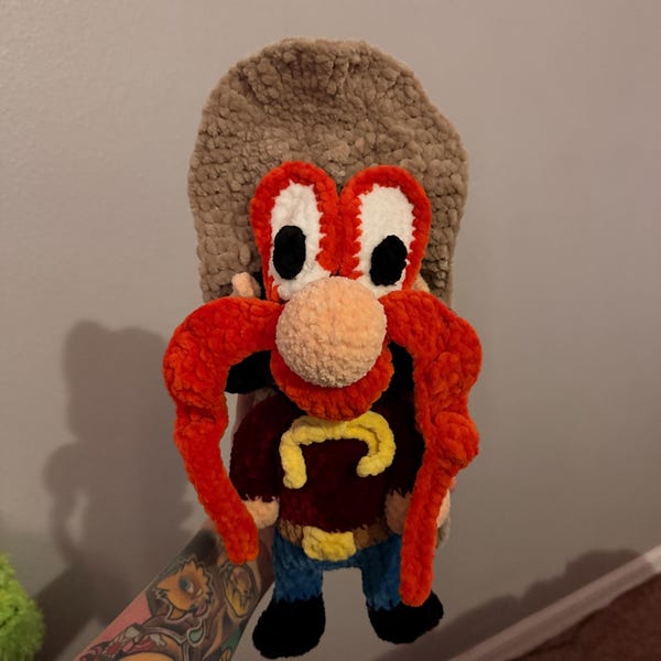 Yosemite Sam Crochet Pattern, Yosemite Sam Pattern Crochet, Looney ...