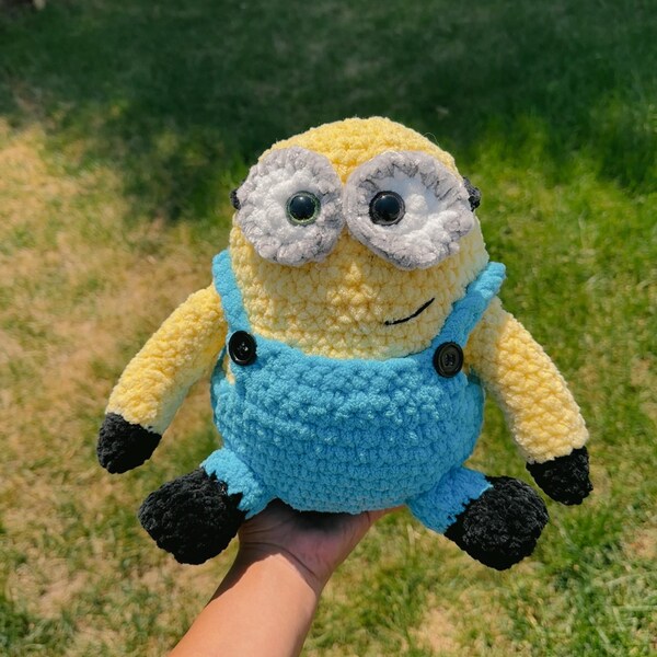Bob - Cuddle Size - Minion Crochet Pattern Pdf -plush - AMIGURUMI / FR ...