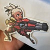 Overwatch 2 Mauga Pixel Spray Vinyl Sticker Decal, Laptop, Phone ...