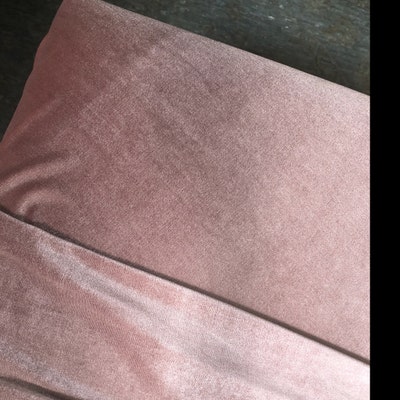 Dusty Rose Velvet Fabric, Dusty Pink Velvet Fabric by the Yard - Etsy