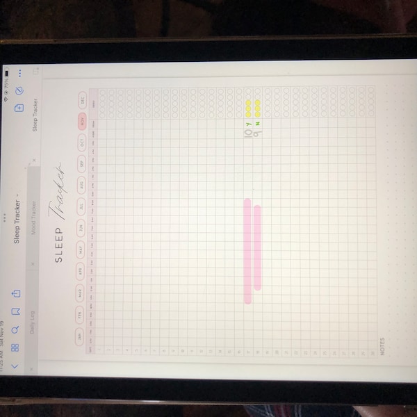 Digital Habit Tracker, Goodnotes Template, Digital Planner for Ipad ...