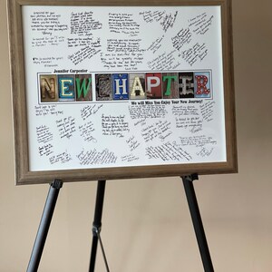 Retirement Signature Gift Leaving Gift Retirement Signing | Etsy