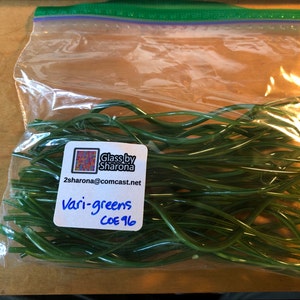 COE90 Vitrigraph 4oz Glass Stringers, Multi-color Packs - Etsy