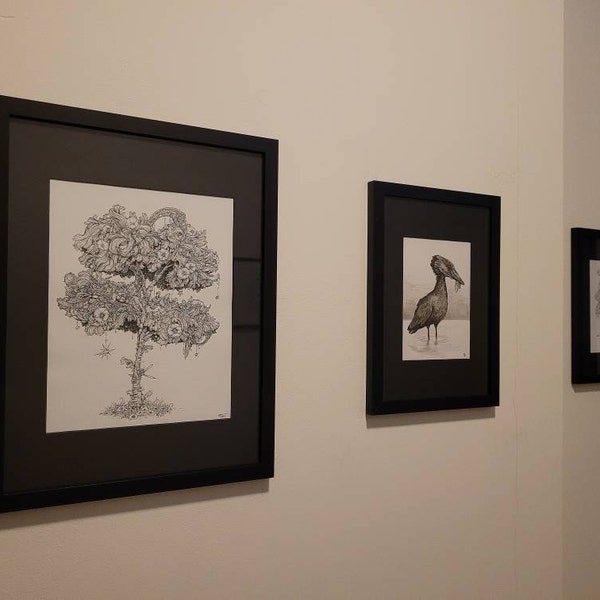 Original Traditional Colored Pencil Ink Art Be the Light - Etsy