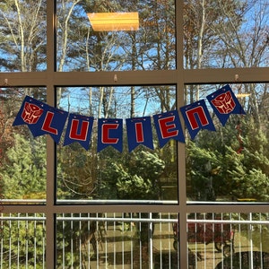 Personalized Optimus Prime Banner Transformers Banner Optimus ...