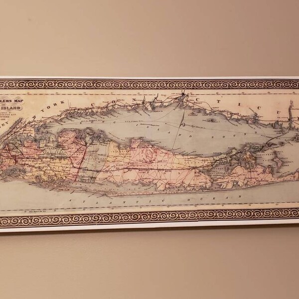 Long Island, Long Island Map, Map Long Island, Island Map, Travellers ...