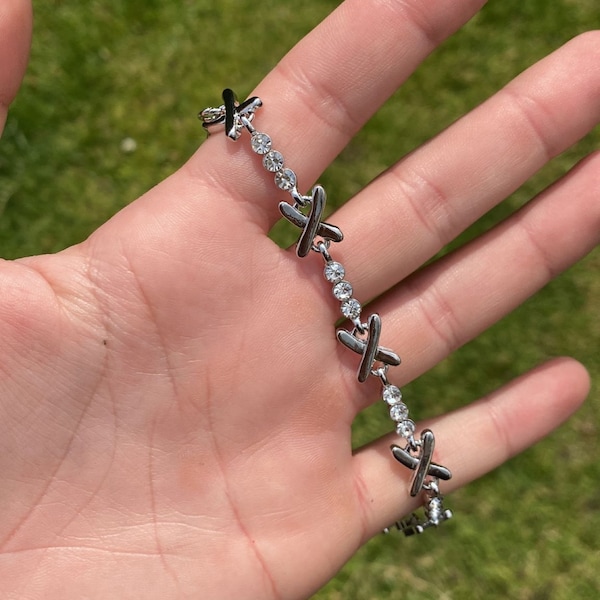 Multi Linked Rings | Linked Eternity Rings | White Gold Cubic Zirconia ...