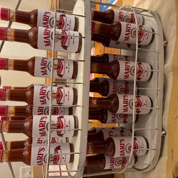 Personalized Photo Hot Sauce Labels for Hot Sauce or Spice Bottle ...