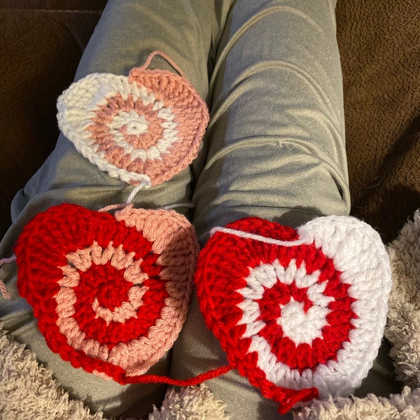 Swirly Heart Crochet Pattern PDF - Etsy