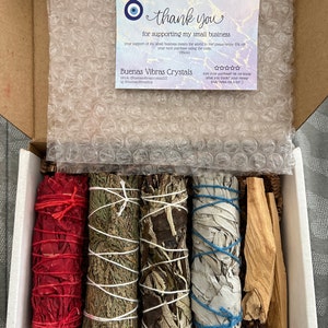 Sage Cleansing Essentials Variety Pack With White Sage, Yerba Santa ...