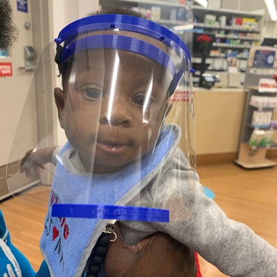 Extended Face Shield for Eye Loupes Anti Glare Shield PPE Light Weight ...