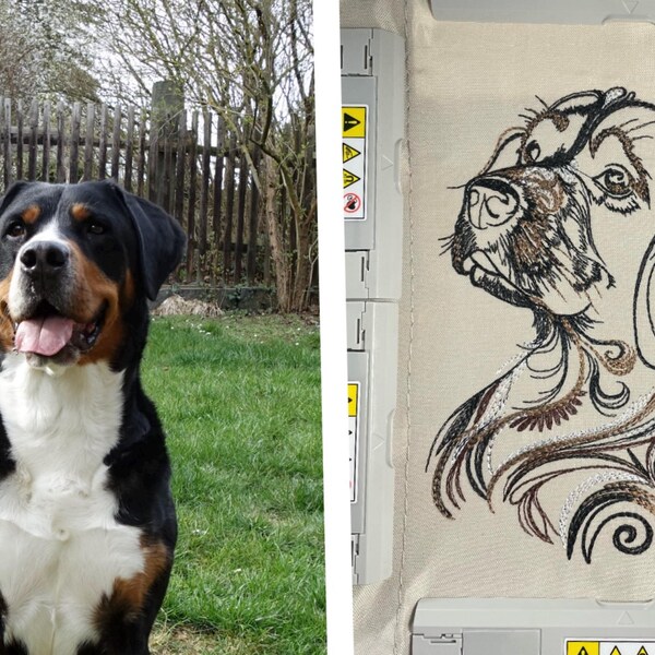 Magnolia Machine Embroidery Design Applique Embroidery Instant Download ...