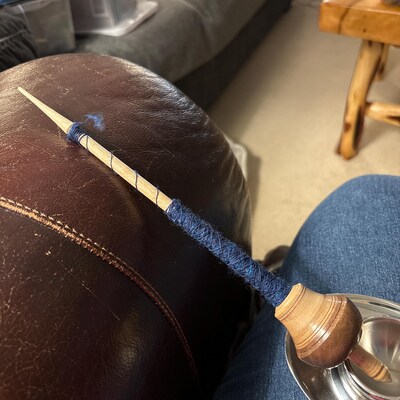 Akha Style Spindle in Sugar Maple and Black Walnut made to Order - Etsy