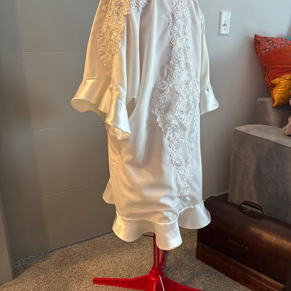 Robe Digital PDF Sewing Pattern (2 Styles: Plain and Flounce) // Size ...