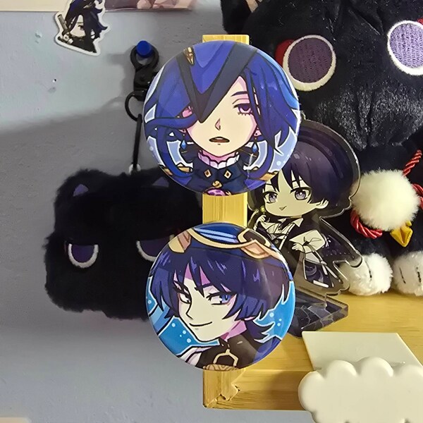 Honkai Star Rail Button Pins / Badges 45mm (more Characters Soon) - Etsy