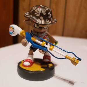 Custom Splatoon Amiibo Purple Inkling Boy Amiibo - Etsy